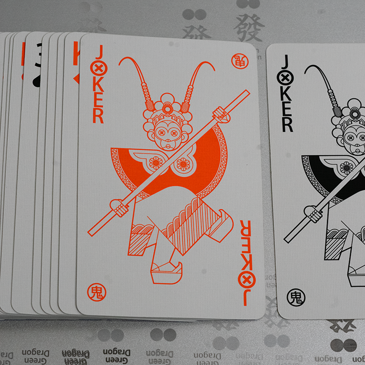 mono GuanDan Chinese Playing Cards | GreenDragon Lab | Design Shanghai